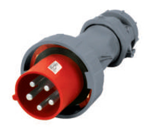 CEE Industrial plug | IP67 IEC 60309 industrial plug- 63amp 4 Pin
